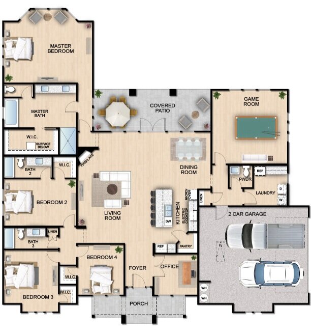 2026 Custom Home Interior Ideas & Luxury Design